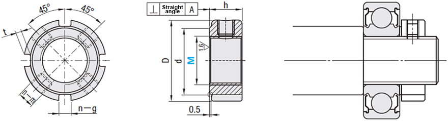 Bearing Lock Nuts R Type | MISUMI | MISUMI India