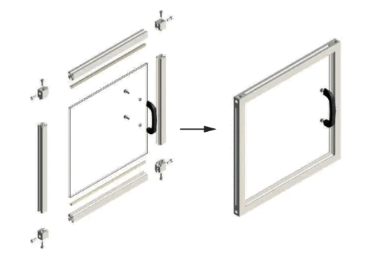 4080 Aluminum Frames Slot Width 8 | MISUMI | MISUMI India