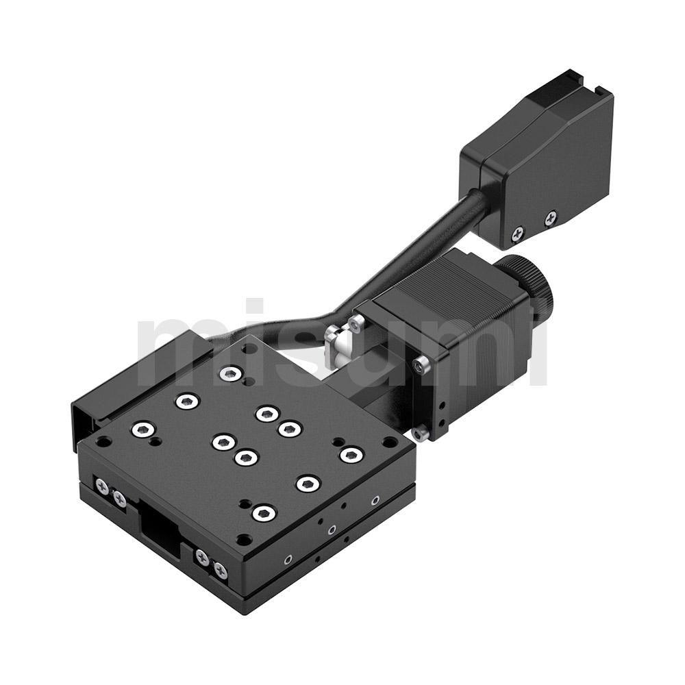 X-Axis Motorized Positioning Stages, Cross Roller type, Positioning ...